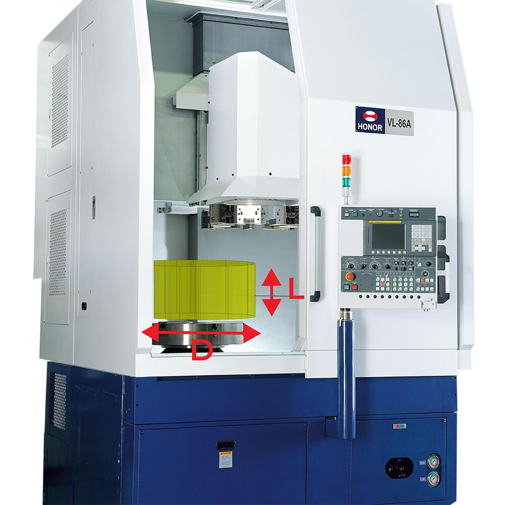 Tour vertical Honor Seiki Série VL | Machine-outils TTGroup France